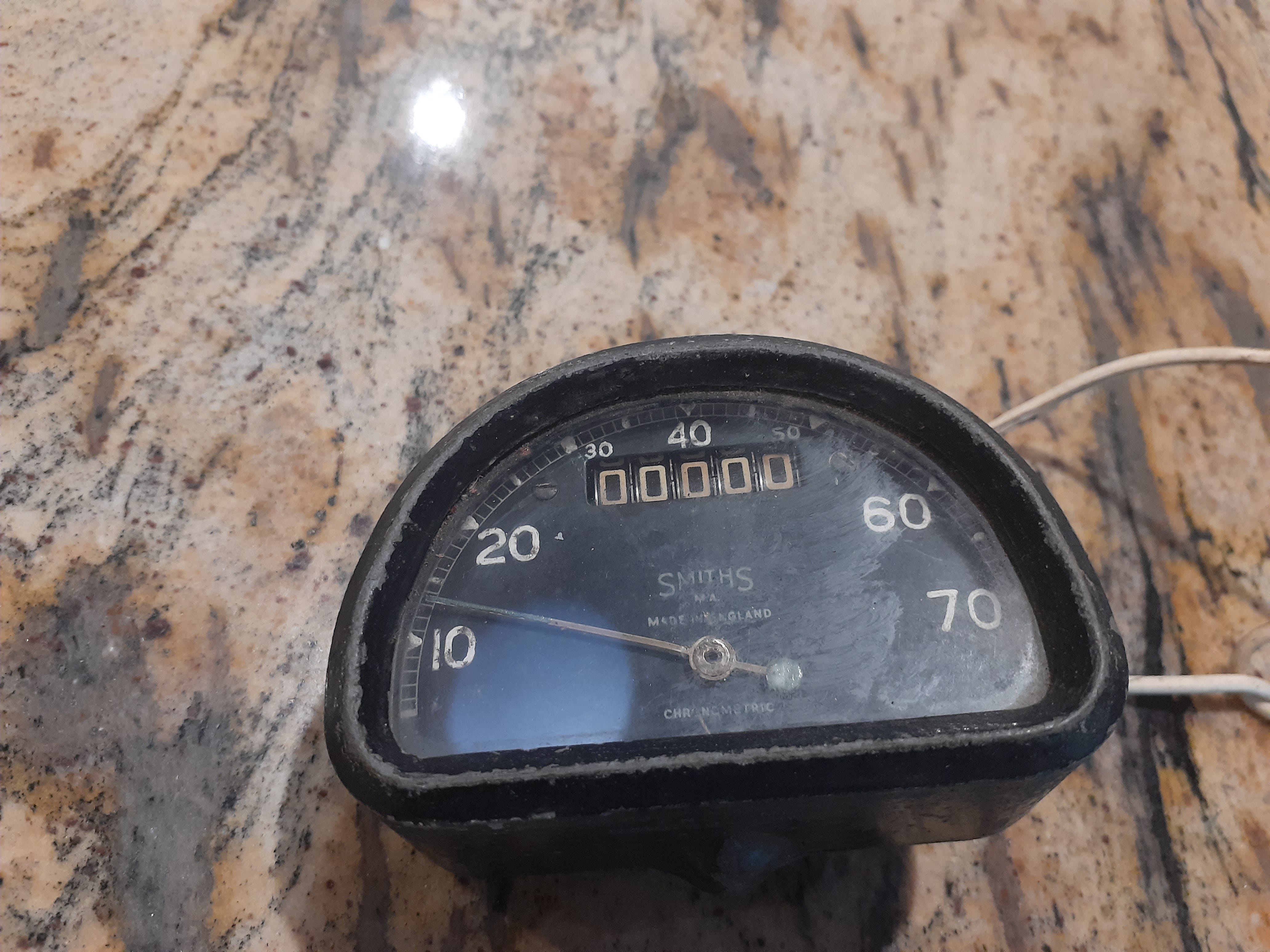 My Indian Scout motor cycle Late 1960s - by Patrick Durack