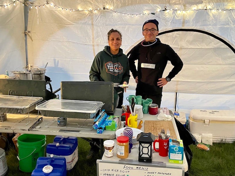 Anatomy of an Aid Station - by Sarah Lavender Smith