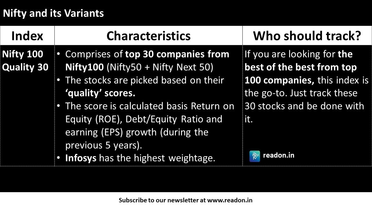 Nifty and Its Variants - ReadOn