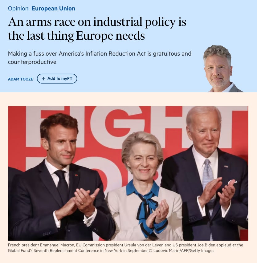 Chartbook #182 Washington’s disruptive new consensus. – ADAM TOOZE