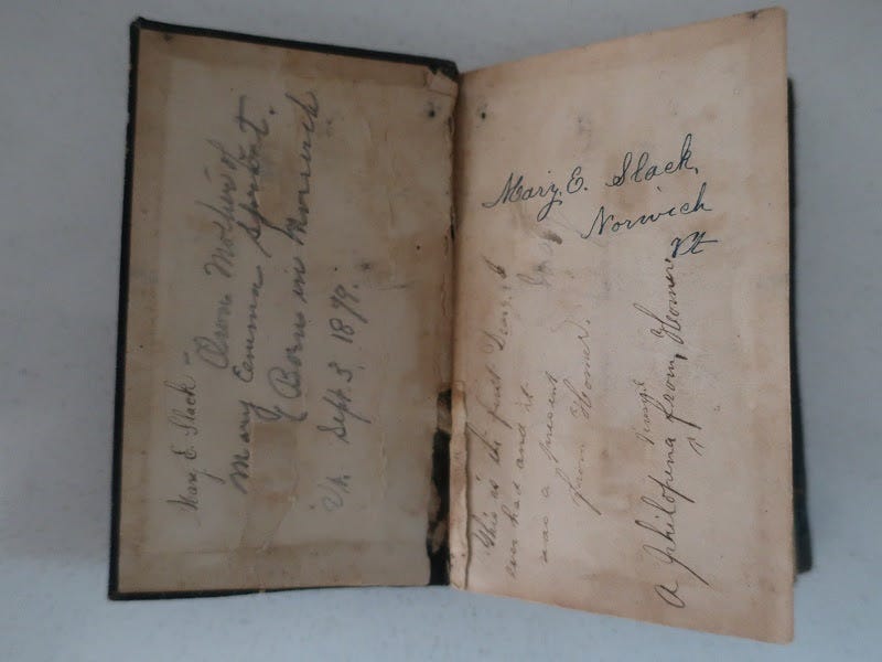 Readers respond to the Dairy Of Mary Slack series.