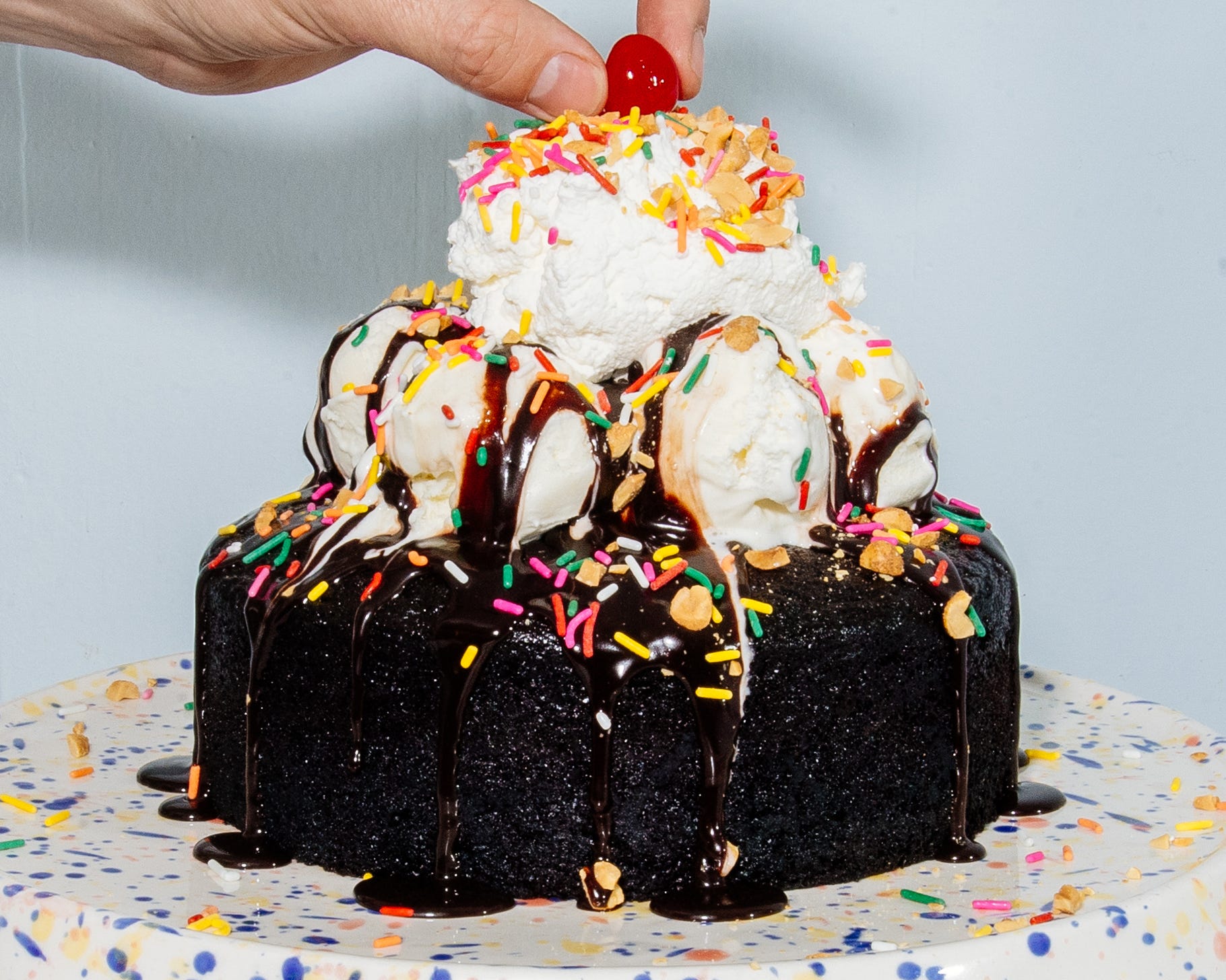 Hot Fudge Sundae Cake: A Piece of Cake #30 - by Bill Clark