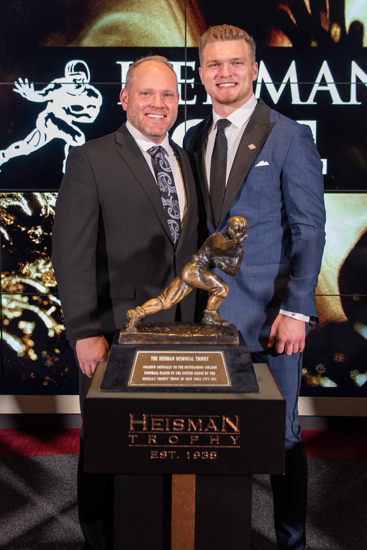 Catching Up with the Hutchinsons: Michigan's First Father-Son Football ...