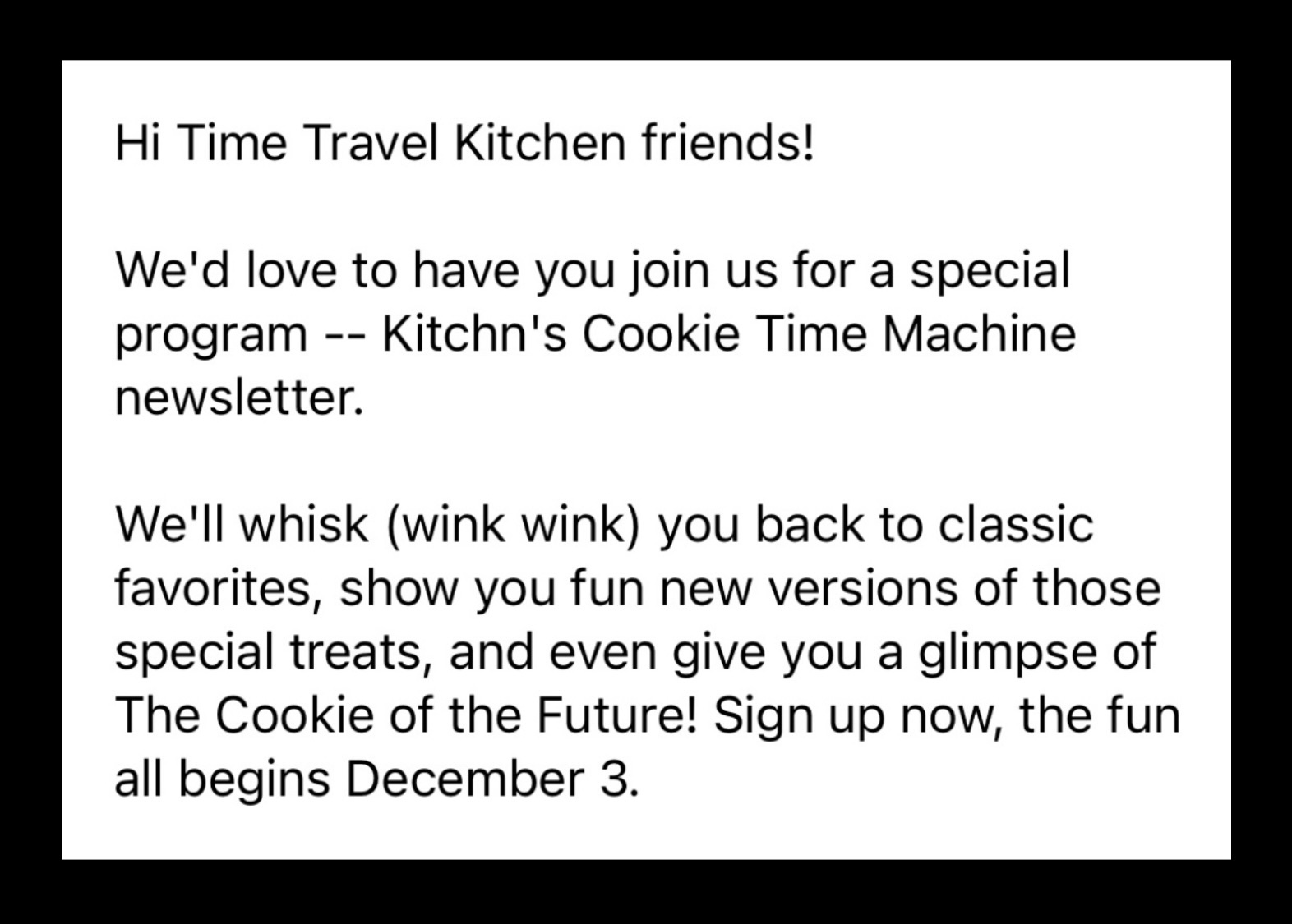 Time Travel Kitchen - by Jolene Handy