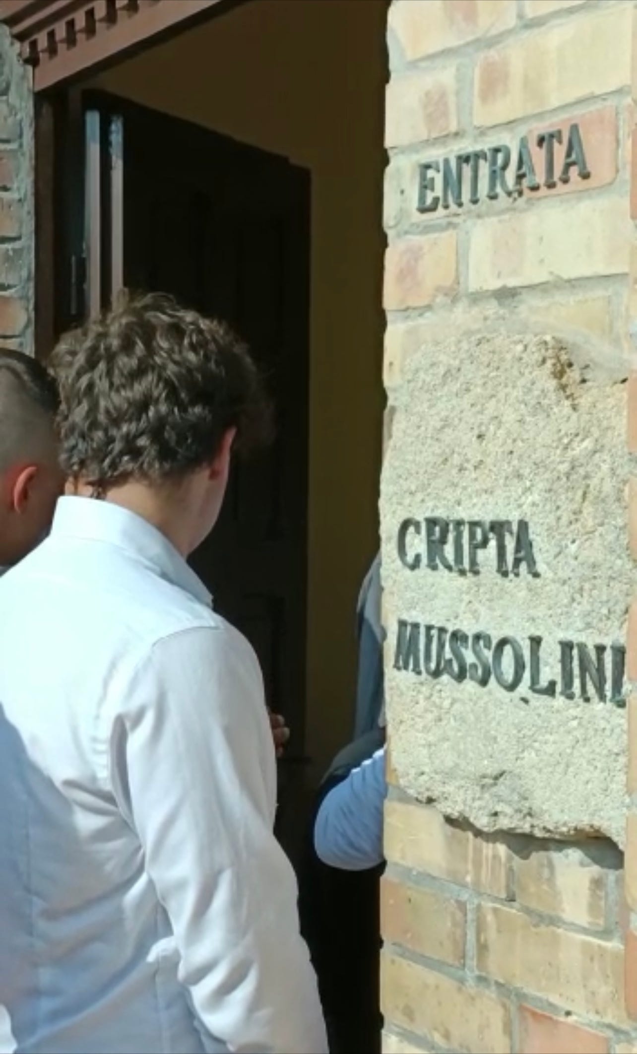 MY DAY AT MUSSOLINI'S TOMB - by Barbara Serra