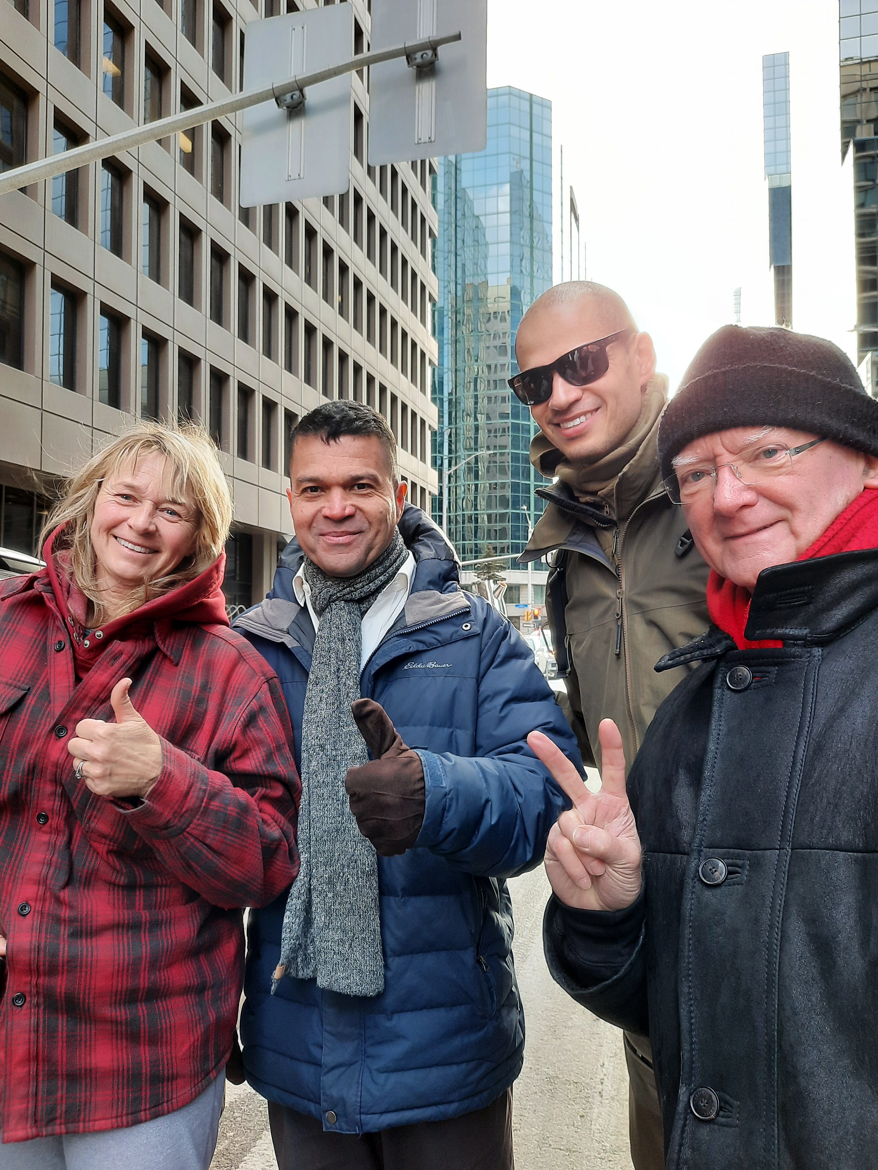 Dr. Paul Alexander photos Ottawa truck convoy February 12th 2022 with ...