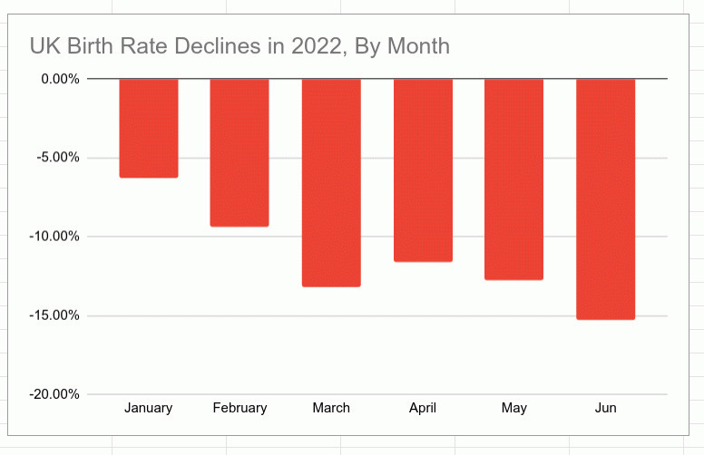Will UK's Birth Rate Decline Bring "Hyper-Liberal Future", or Extinction?