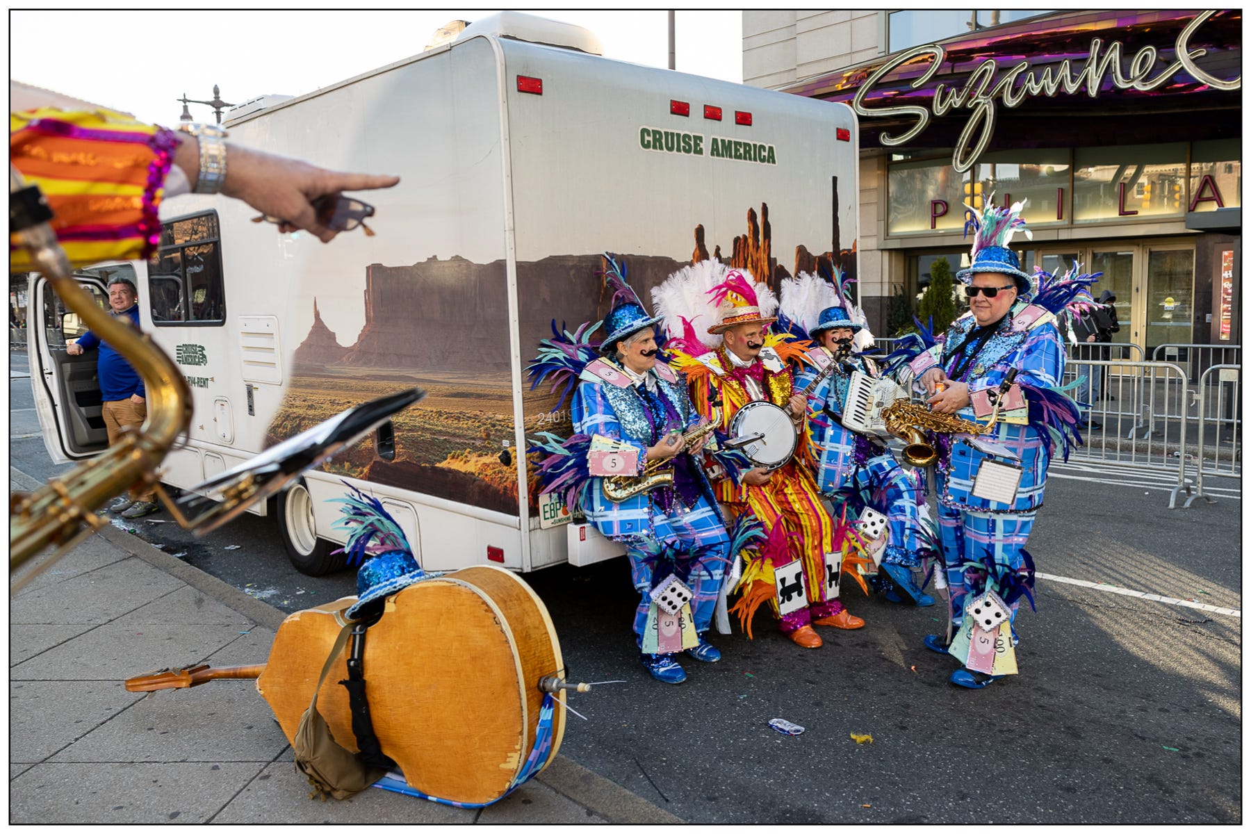Philly adventure: Mummers Parade - by Polina Bulman