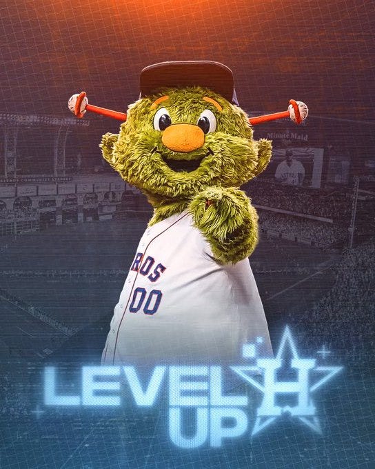 "Level Up": Houston Astros Unveil New Team Slogan, Apparently Just For ...