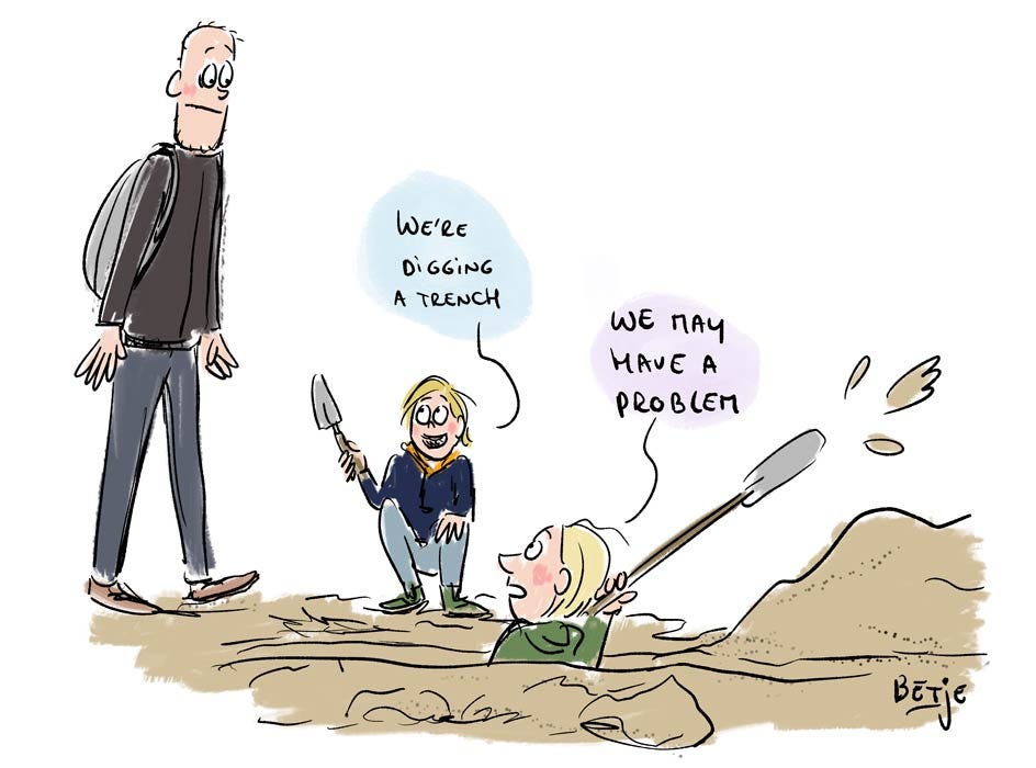 Sand and Worms - Betje’s Comics