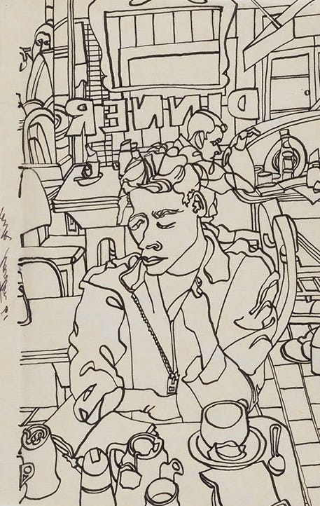 On the Spot: Gavin Snider paints the ‘Genius Loci’; the drawings of ...
