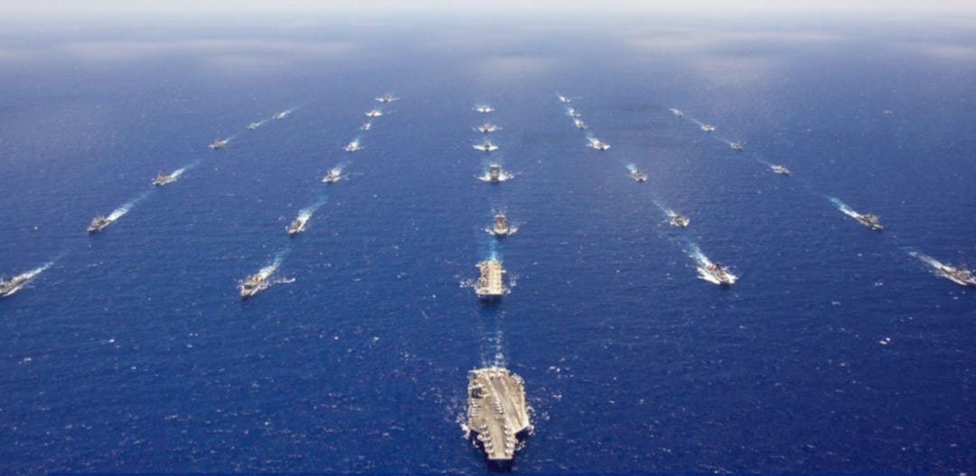 The biggest mobilization of the last 40 years: All US Navy Fleets on ...