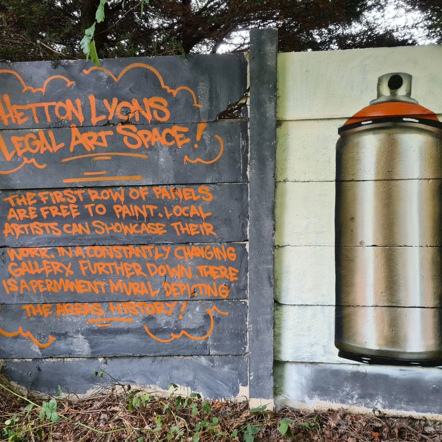 Durham Spray Paints - by Andy Potts - Talking Northeast