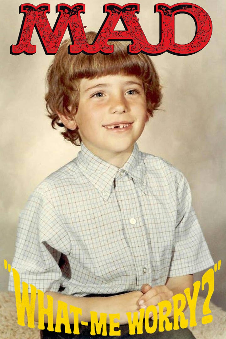 What, Me Worry? - by Jon Kinyon