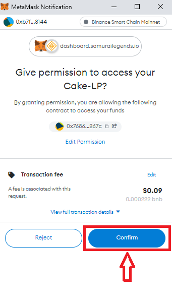 LP Staking - by TheGreyTaichou - Samurai Legends