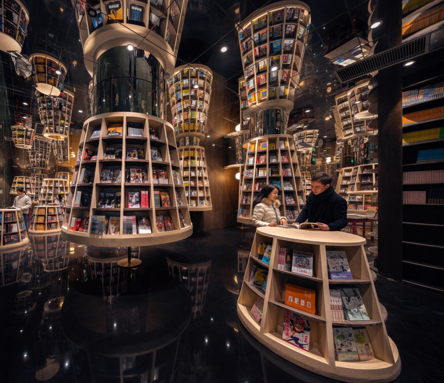 SHuSH's bookstore extravaganza - by ken whyte