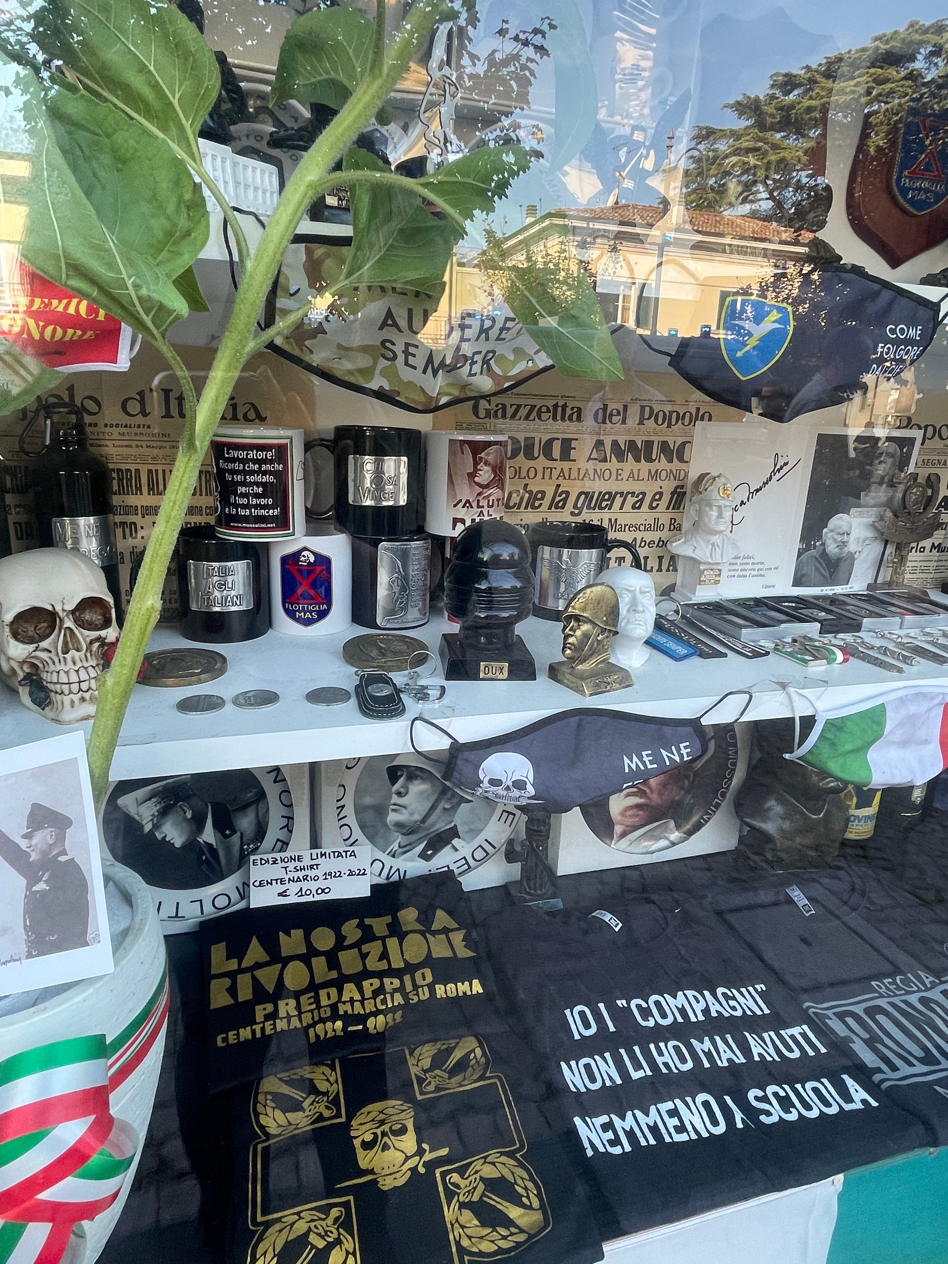MY DAY AT MUSSOLINI'S TOMB - by Barbara Serra
