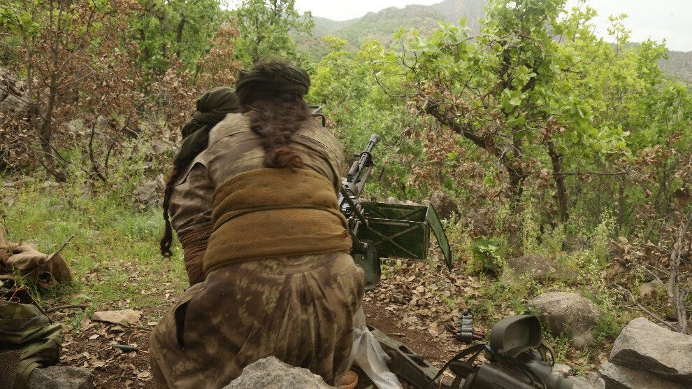 Weapons Used and Captured by the PKK in 2021 - by War Noir