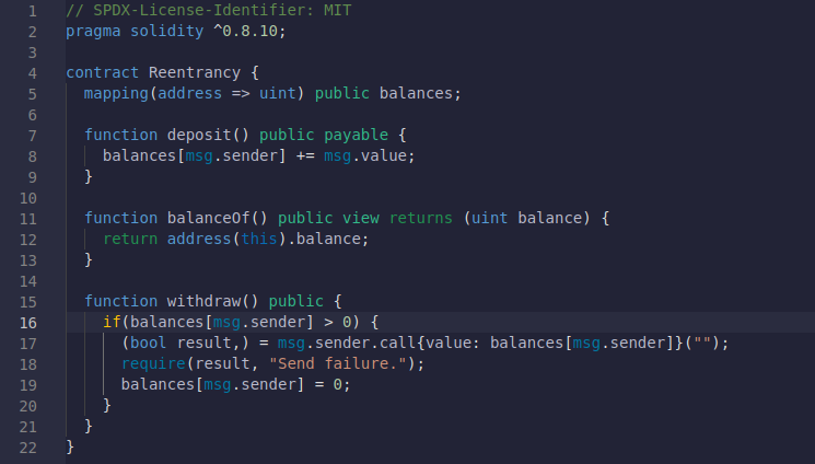 Solidity Security Fundamentals Reentrancy Attacks