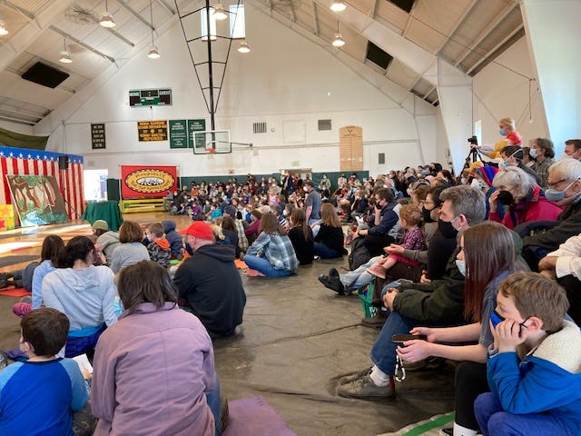 The Sharon Academy's Circus Extravaganza - by Dave Celone