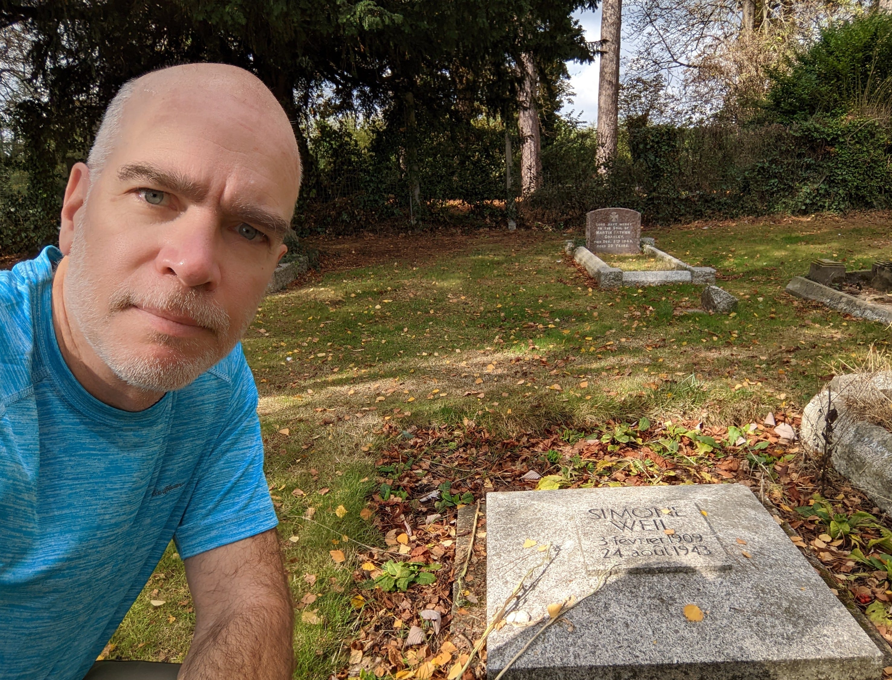 Waiting to See Simone Weil’s Grave - by Jim Stump