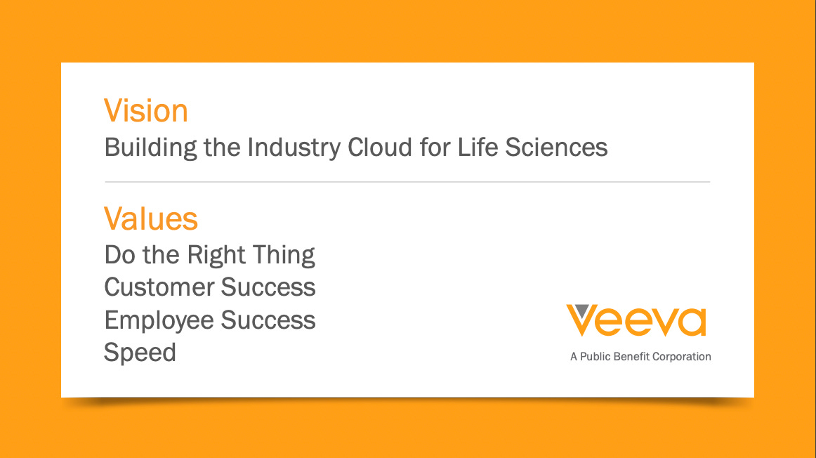 💊 Veeva - Bringing the Healthcare Industry to the Cloud