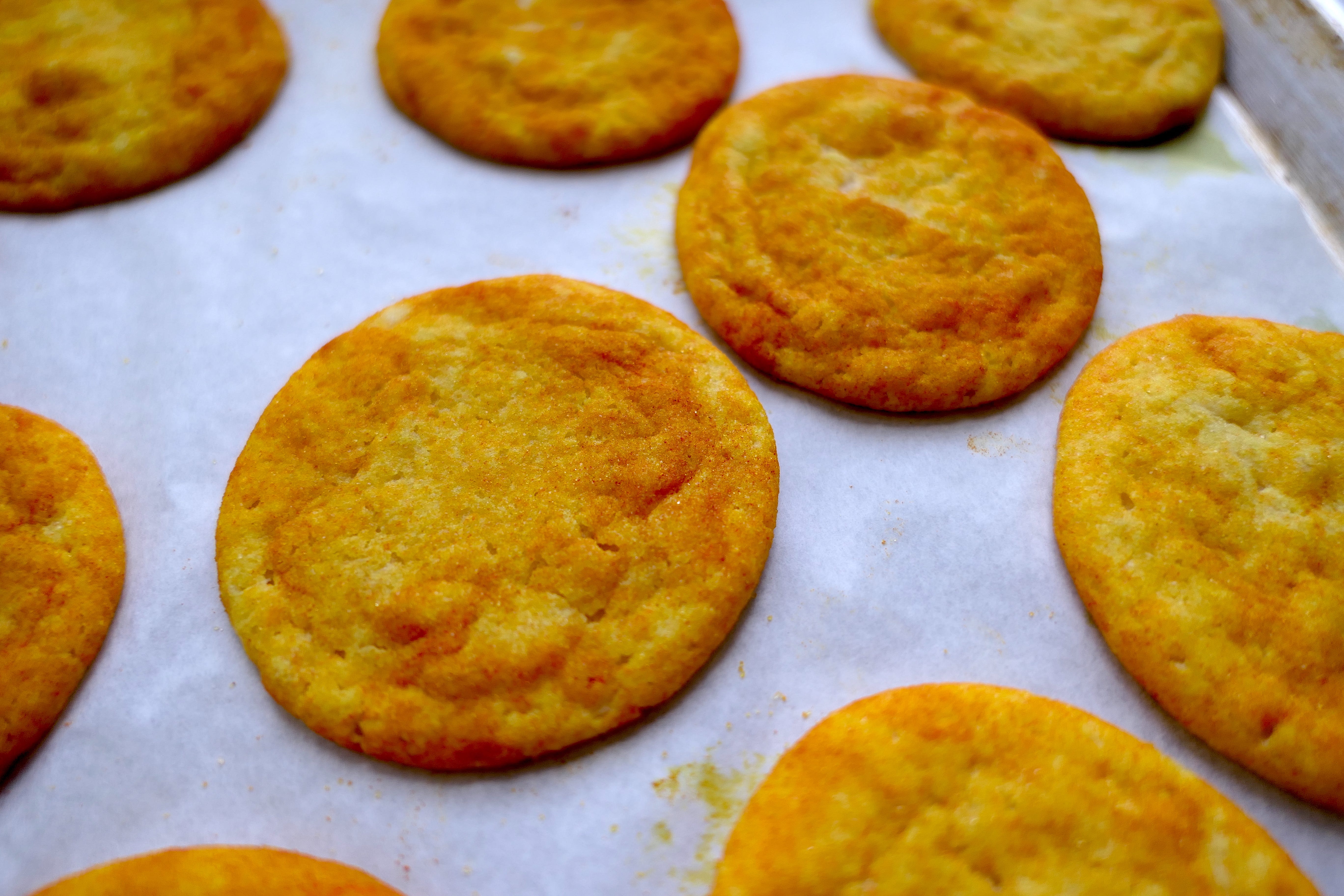 Lemon Ginger Turmeric Snickerdoodles - by Kate Ray