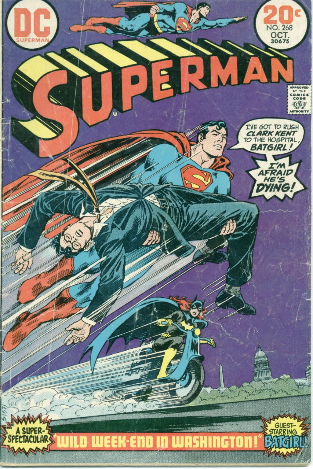 Bonus: The Brevoort History of Comics; SUPERMAN #268