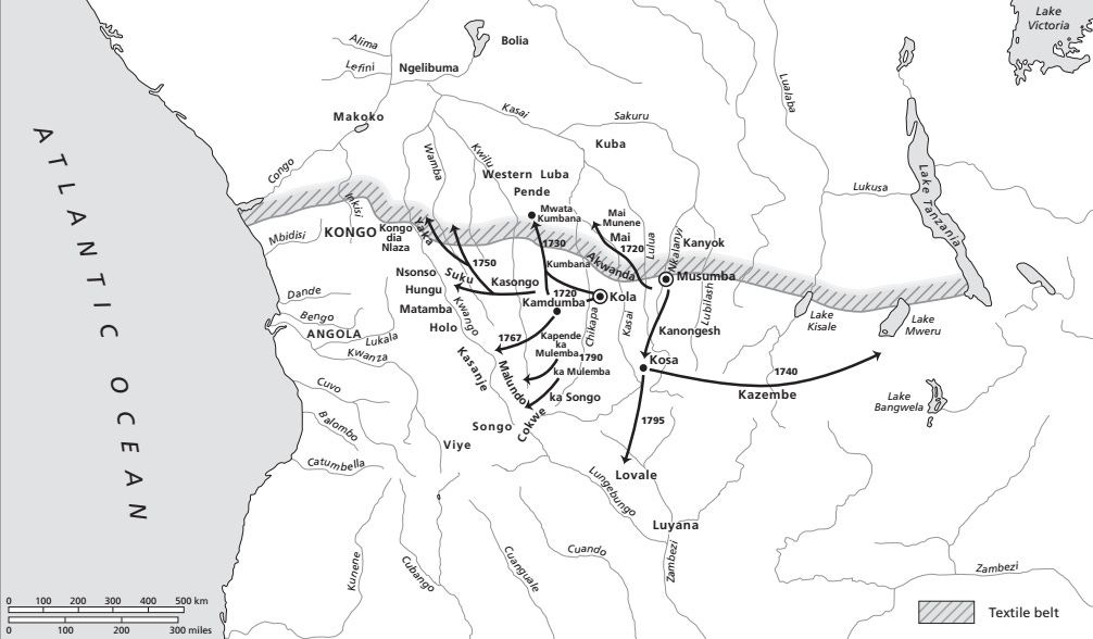 Trans-continental trade in Central Africa: The Lunda empire's role in ...