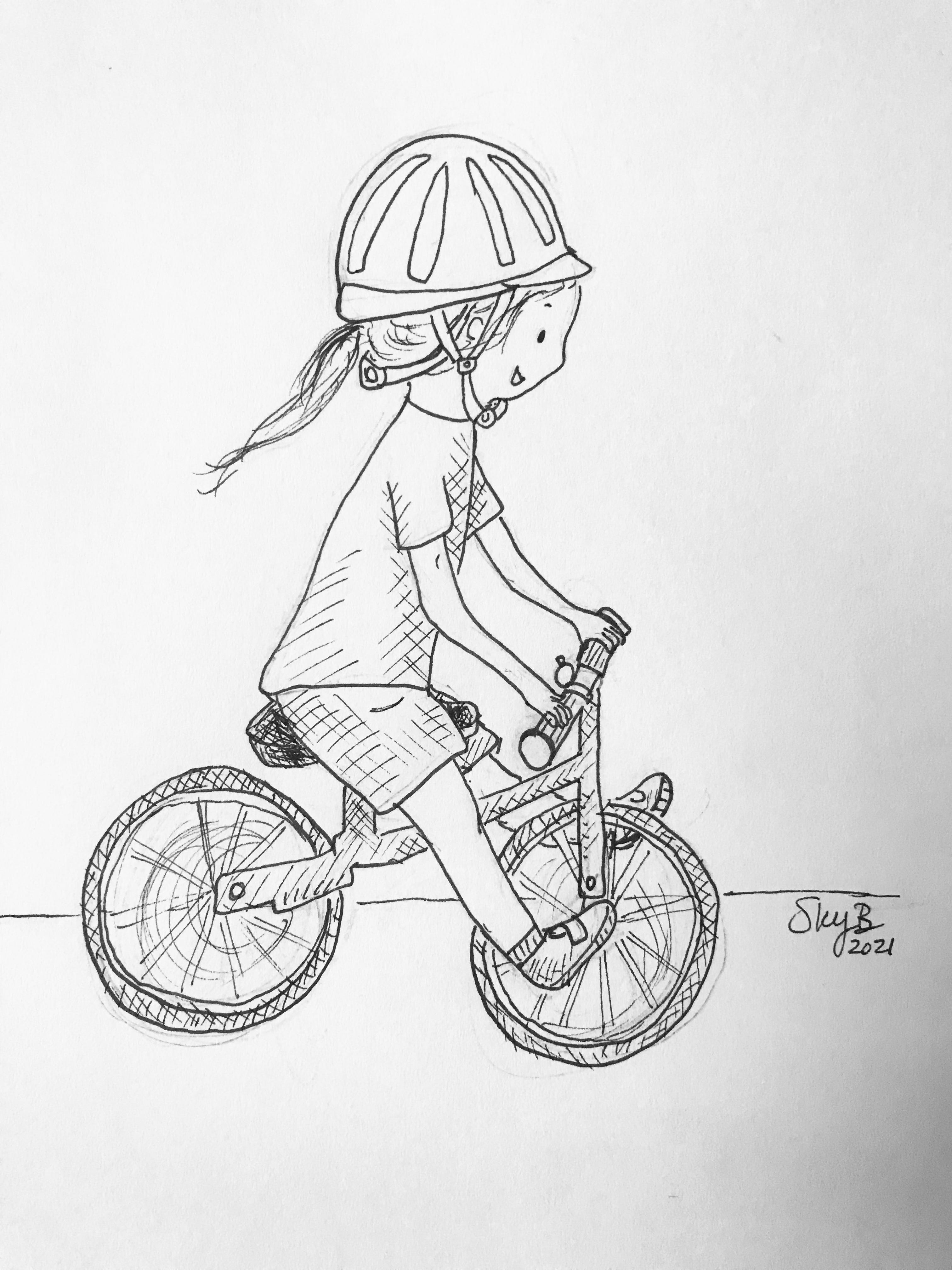 Inktober Part 4 - by Skylar - SkyB Art