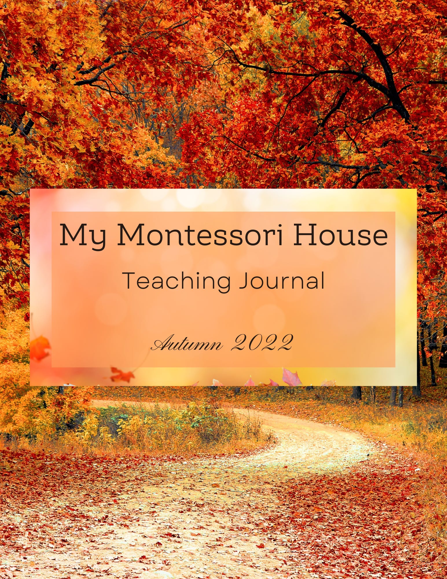 Teaching Journals - by Mercy - My Montessori House