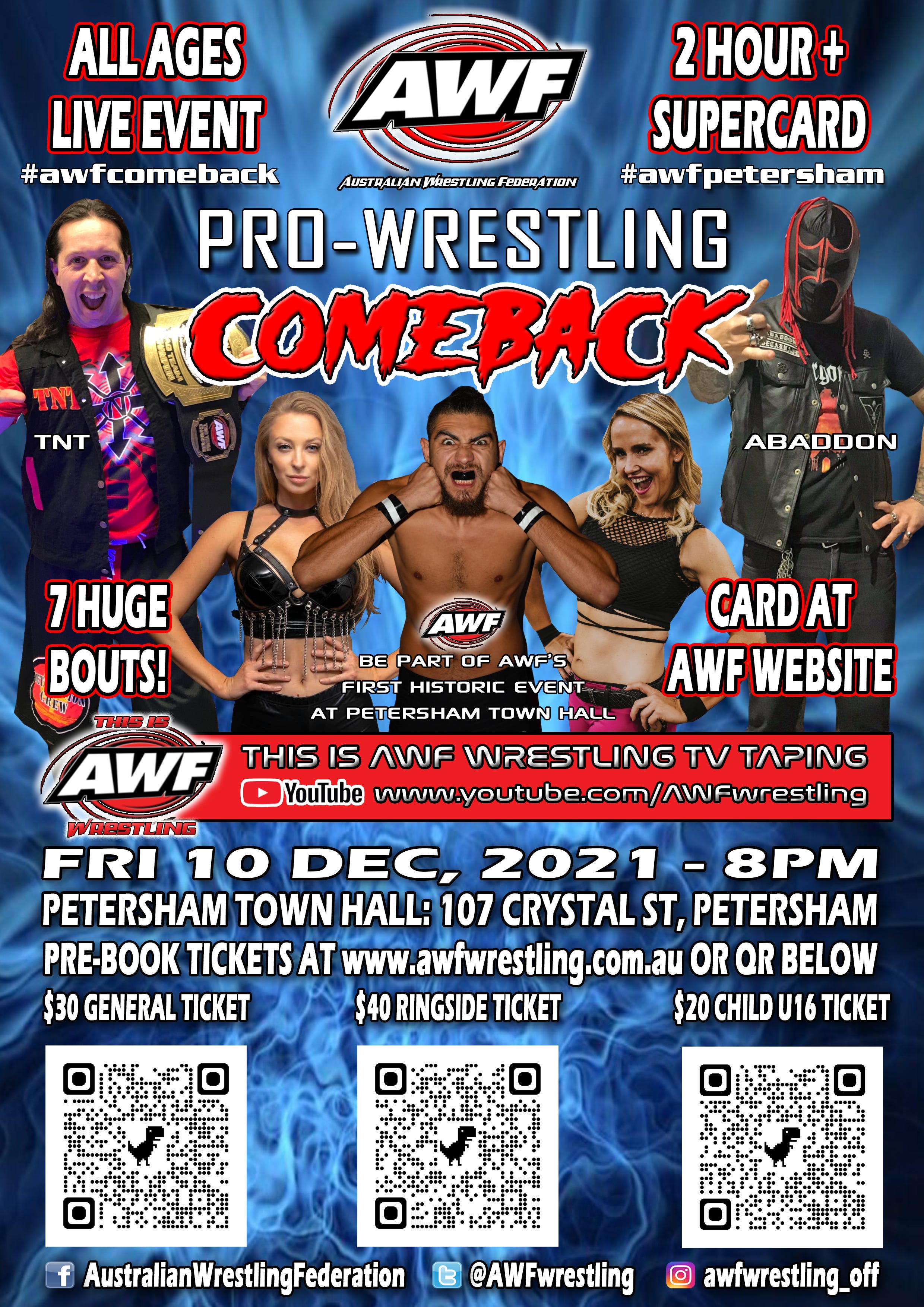 AWF Newswire November 2021 - by AWF Wrestling