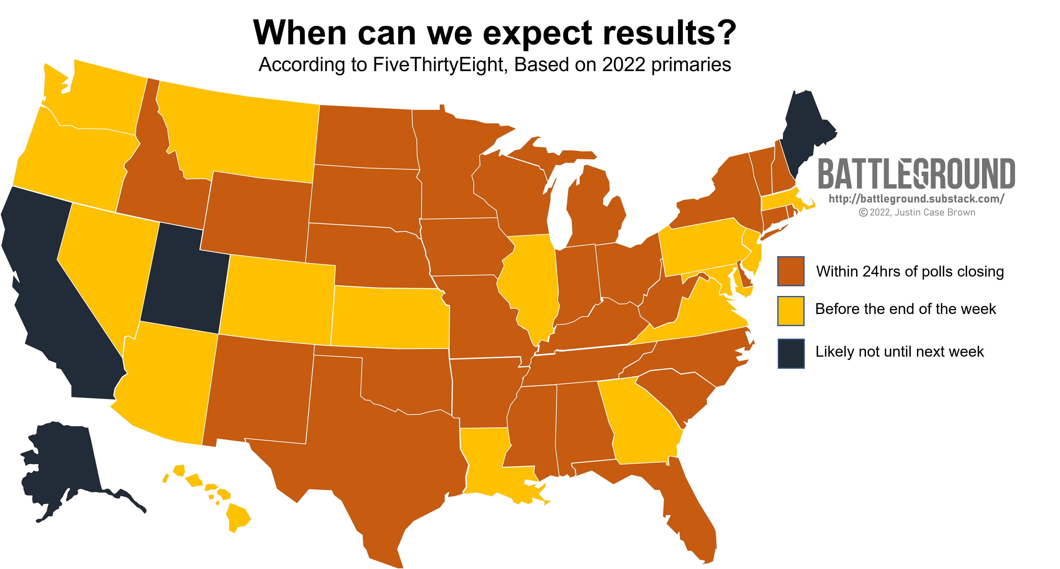 When To Expect 2022 Midterm Election Results