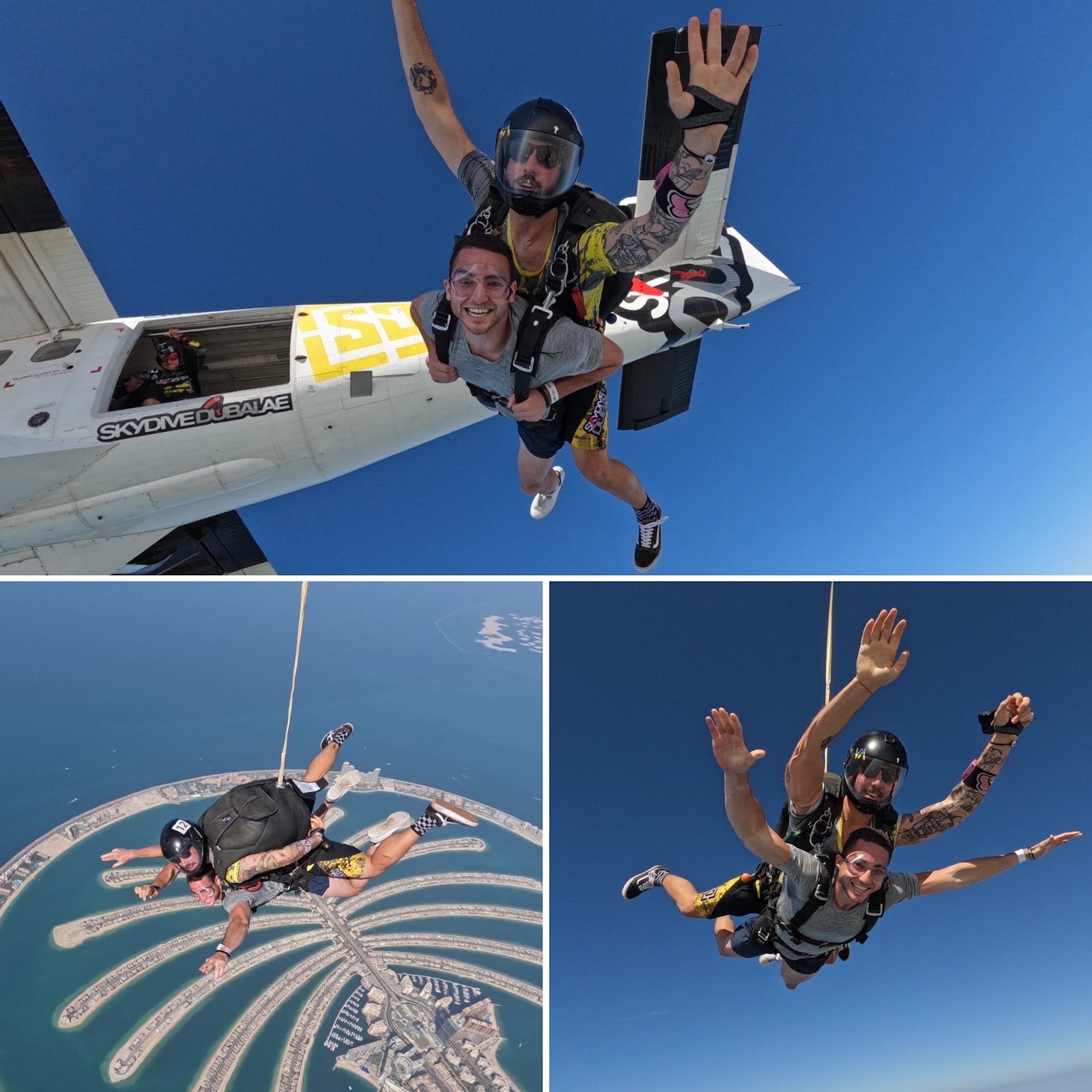 Skydiving in Dubai and The World Cup in Qatar