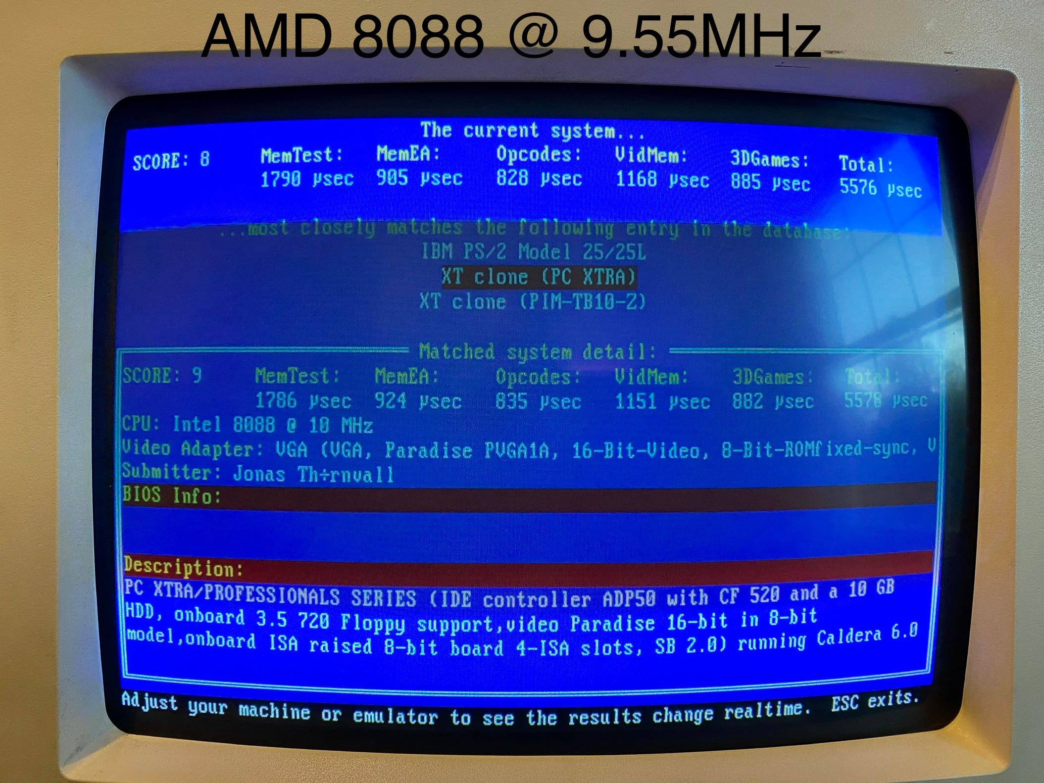 Comparing Intel 8088 CPUs - by Bradford Morgan White