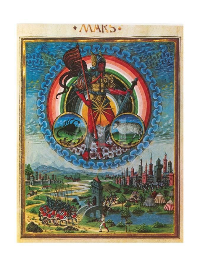 Mars' Month - Heliotrophy