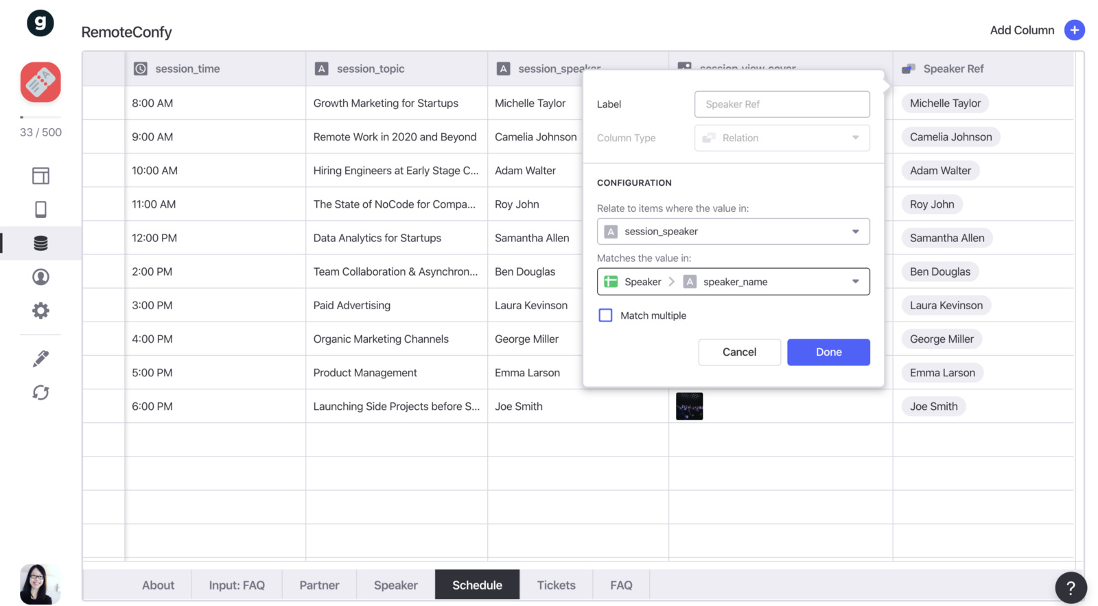 In 3 hours: Build a Mobile App (nocode) using Google Sheet & Glide
