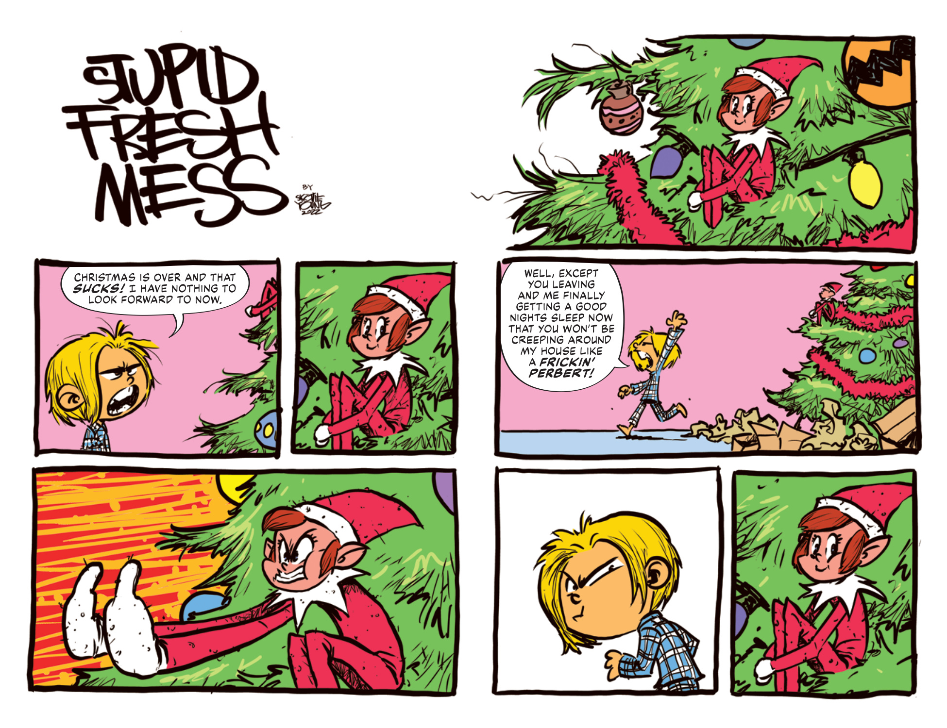 A Stupid Fresh Friday Mess - by Skottie Young