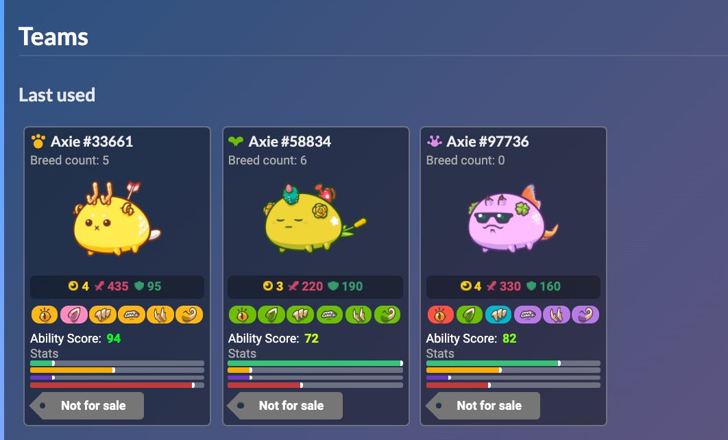 Play Axie, Earn Gold! - by Axie Infinity - The Lunacian