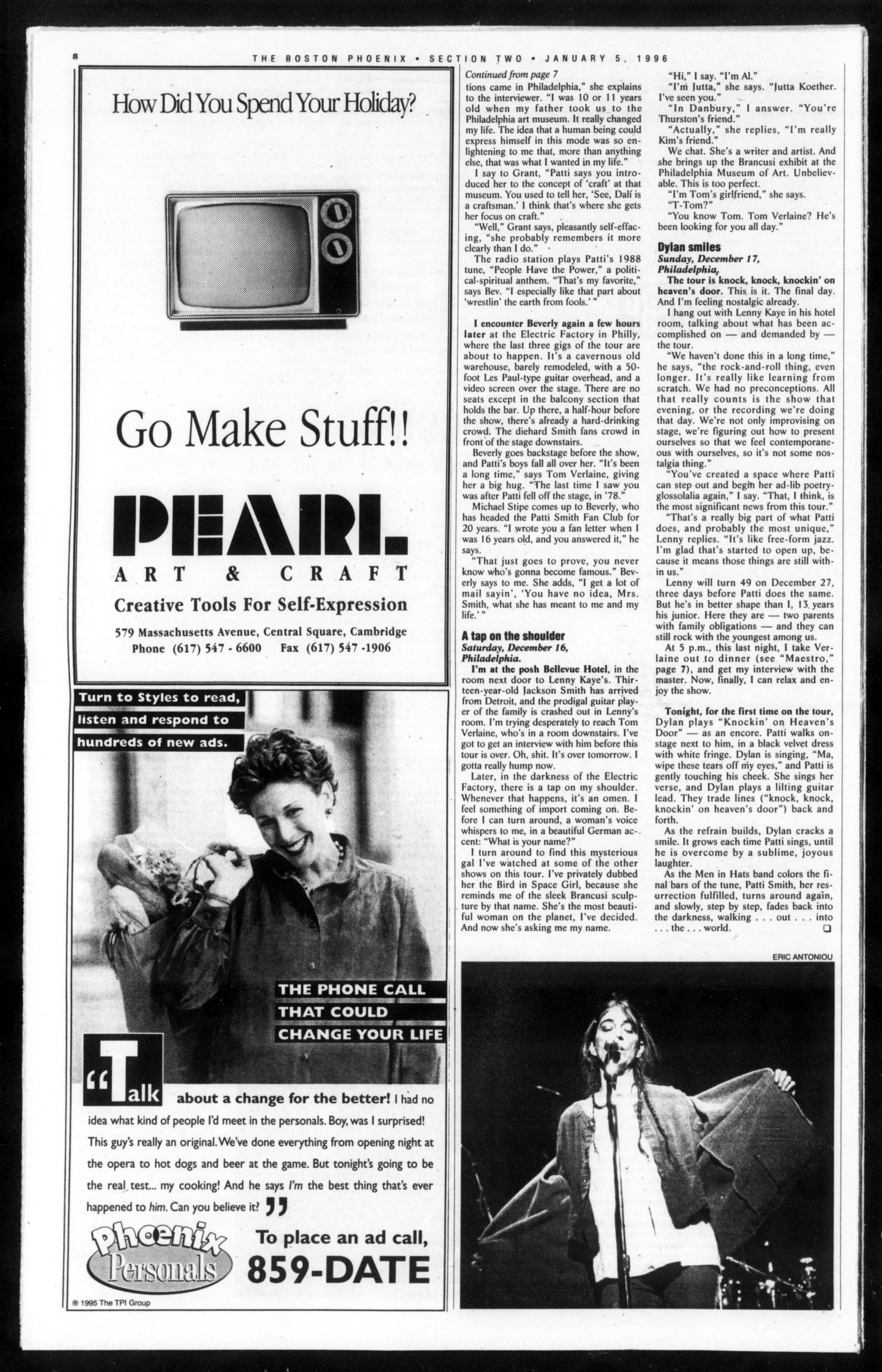 The Cover of the Boston Phoenix - by Ray Padgett