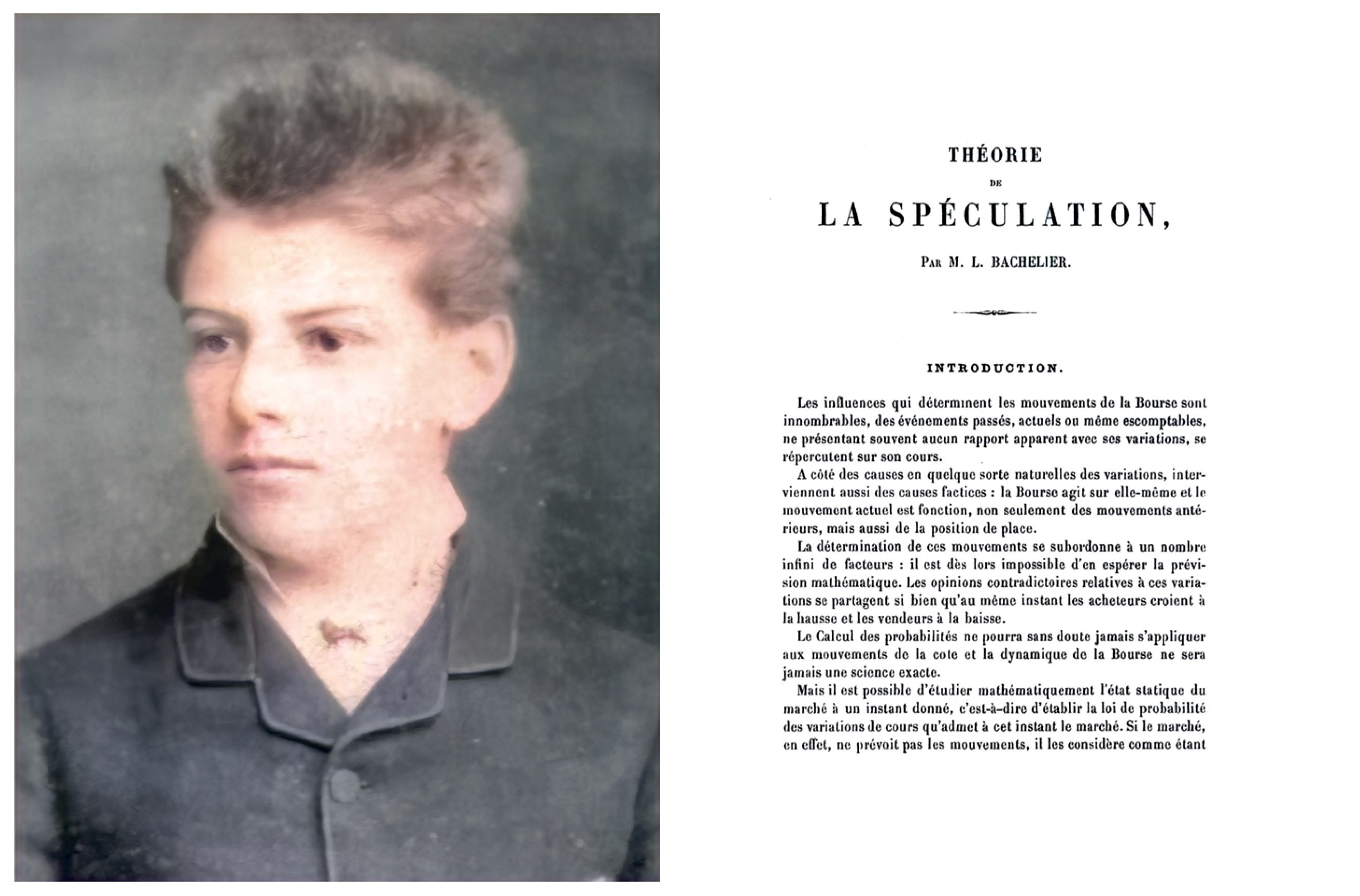 Louis Bachelier's Theory of Speculation (1900)