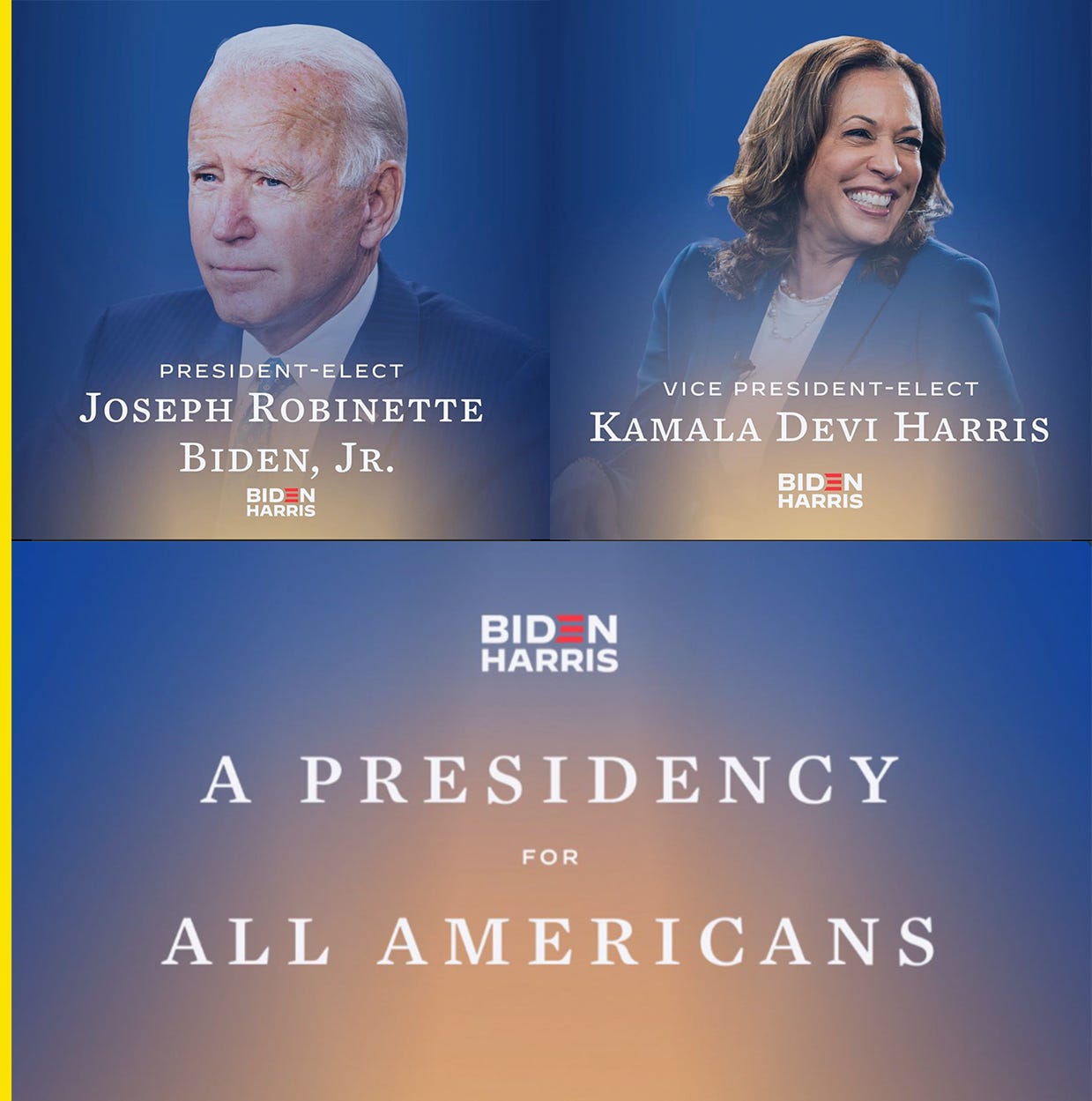 Wild colors and lots of gradients: How the Biden design team finished ...