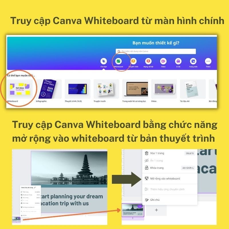 HƯỚNG DẪN SỬ DỤNG CANVA WHITEBOARD - Công cụ hoàn hảo cho thảo luận ...