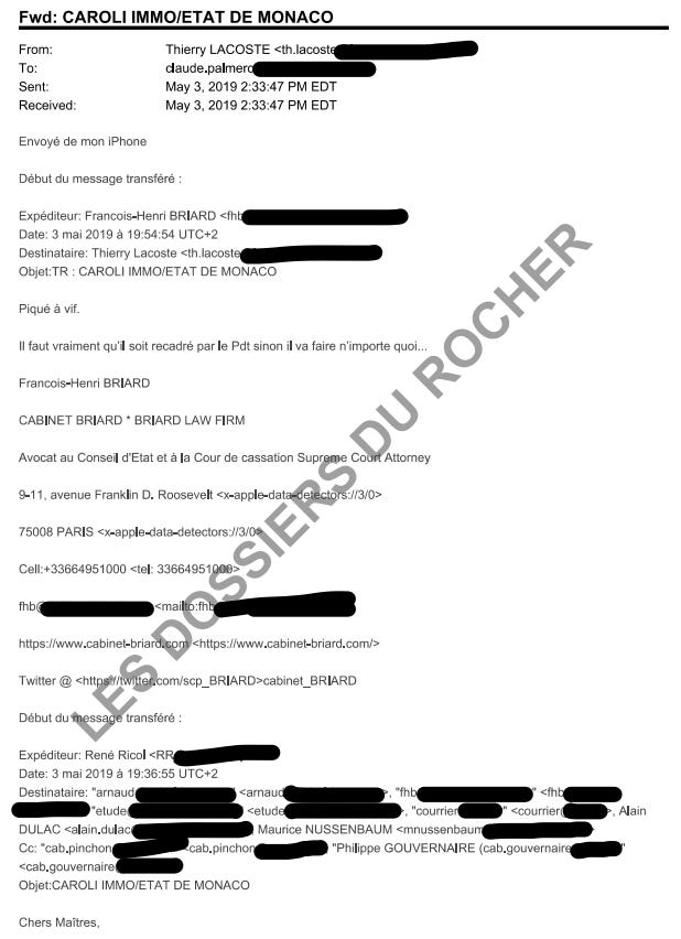 dossiers-du-rocher.com est de retour ! Didier Linotte empôche de Vinci ...