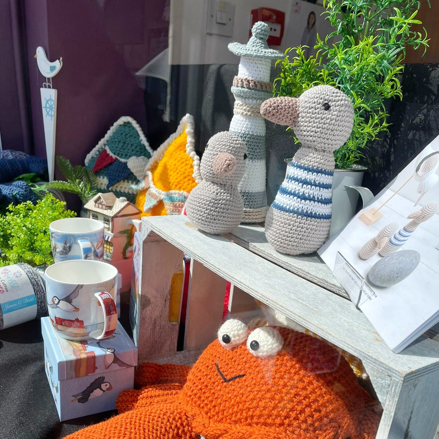 Behind the Scenes: Our Latest Wool Shop Window