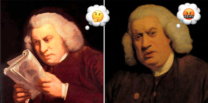 Samuel Johnson Reaction