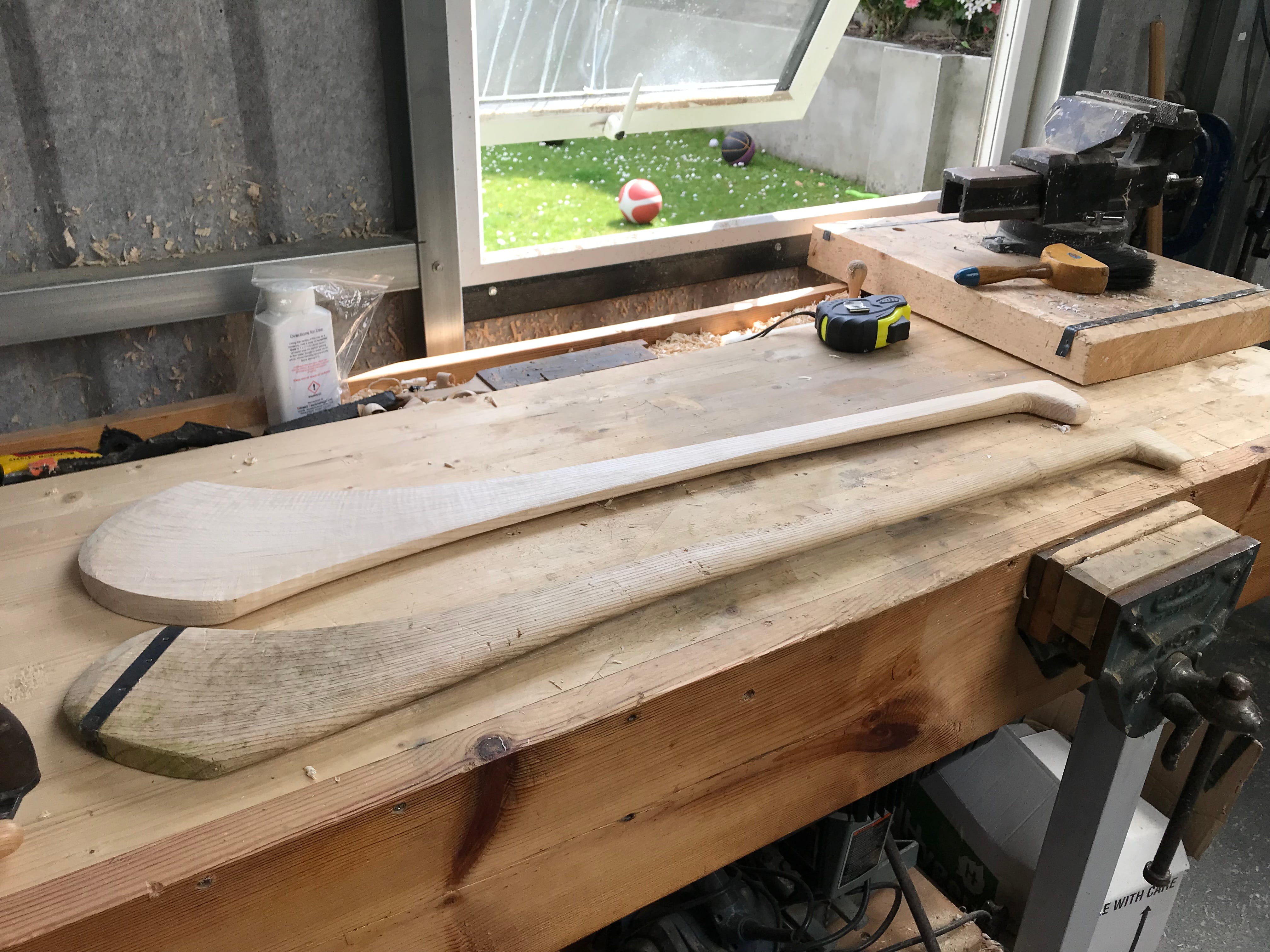 The hurler keeping the craft of hurley making alive