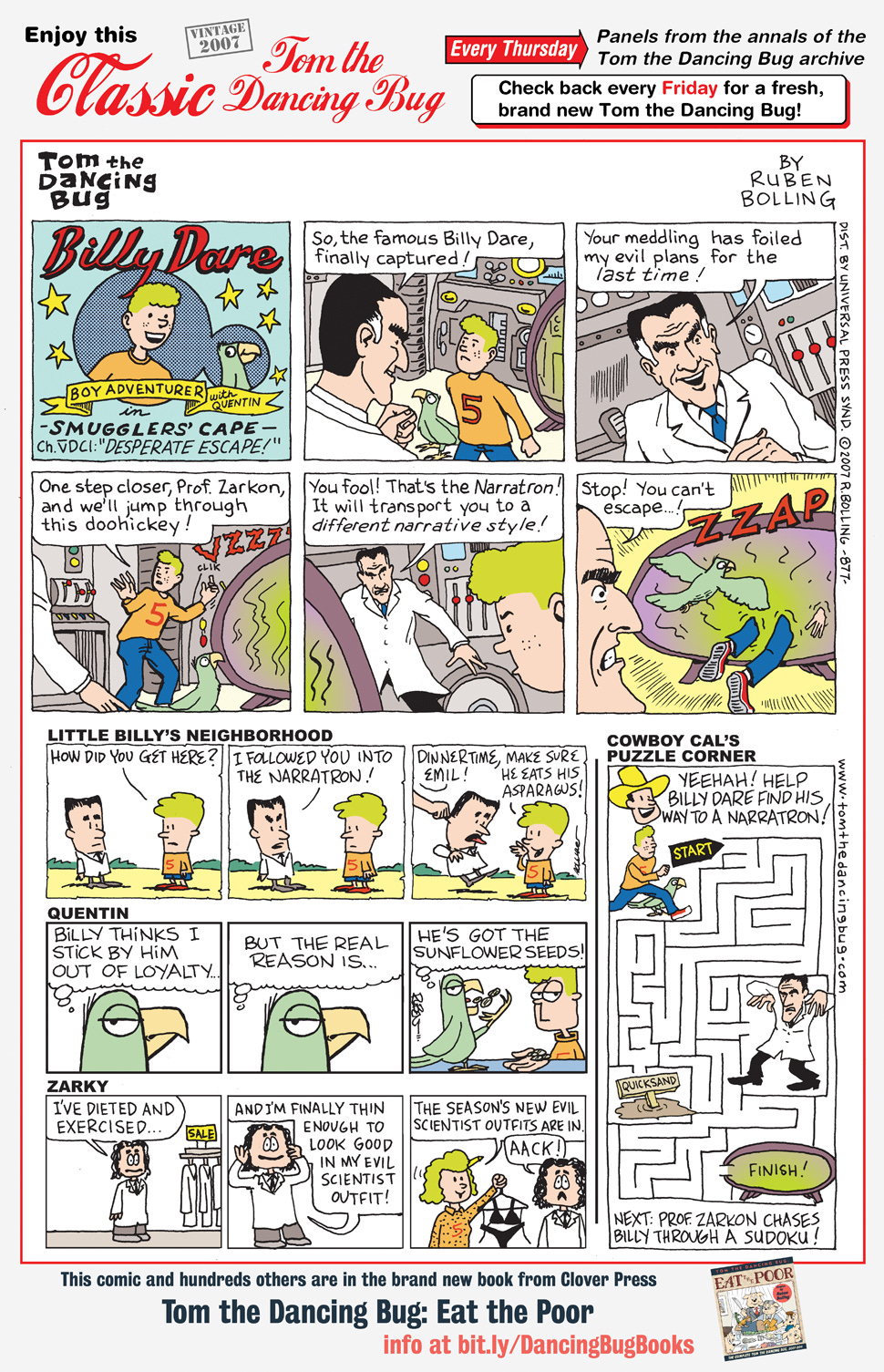 Who will speak for the unborn guns? - by Ruben Bolling