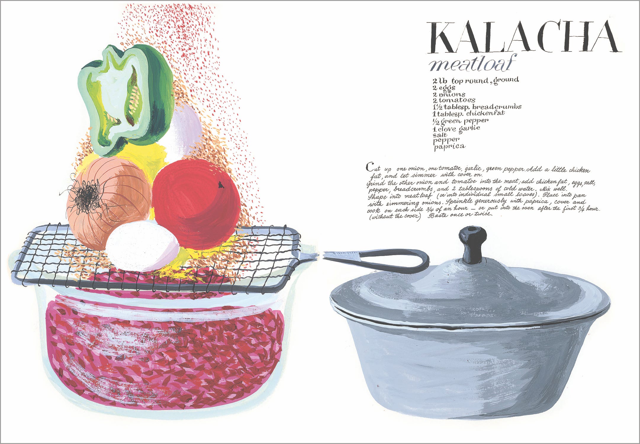 Inside a Legendary Designer's Recipe Sketchbook