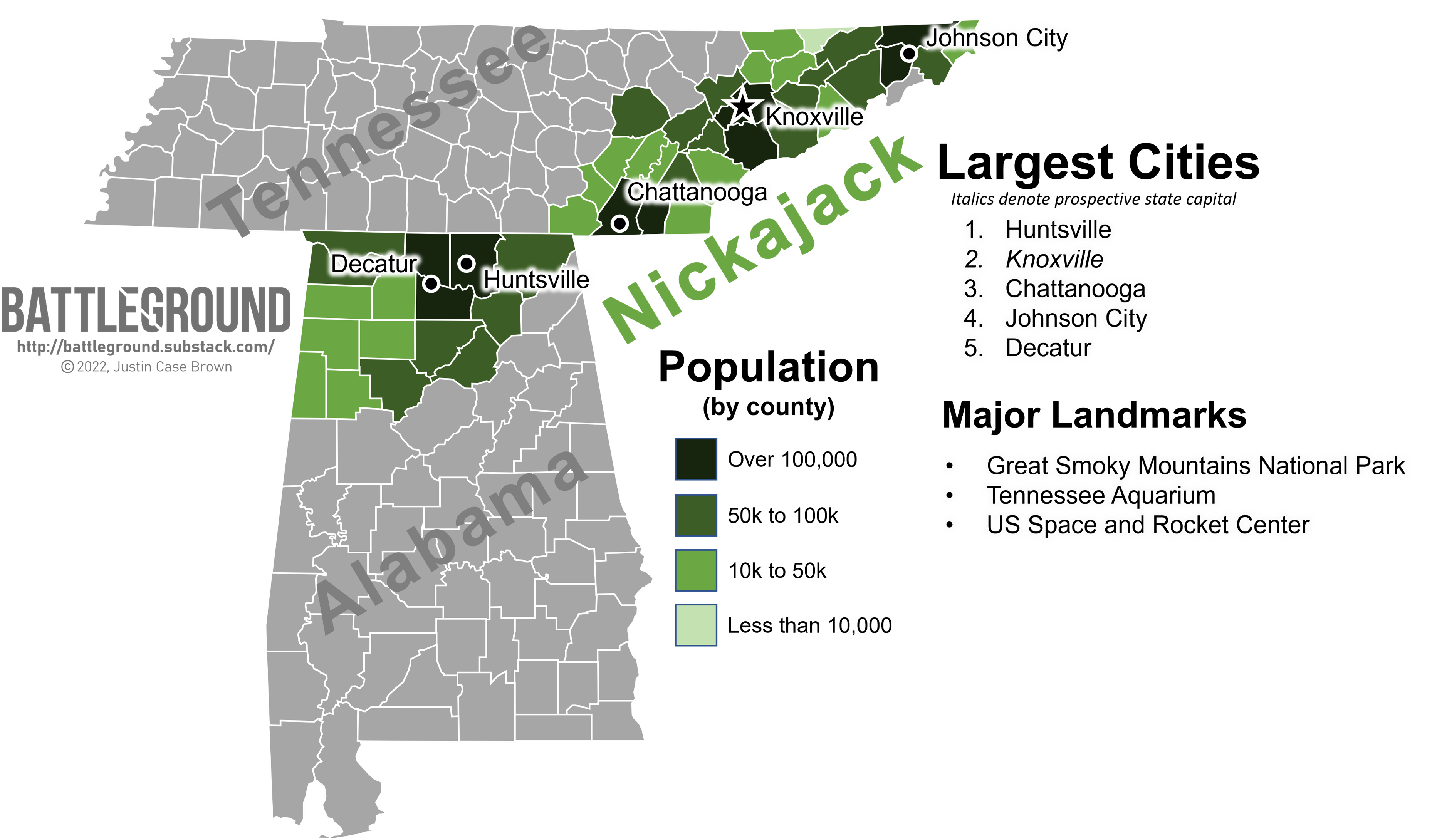 Nickajack: The Failed Appalachian State - by Justin Brown